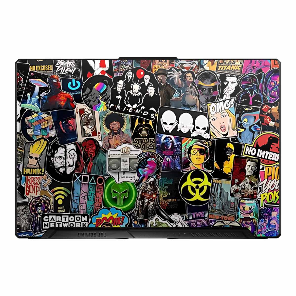 Geek Culture Collage - Laptop Skins