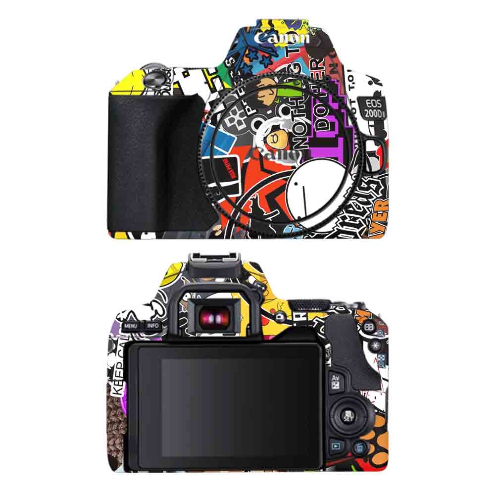 Canon 200D Mark II Camera Skins & Wraps