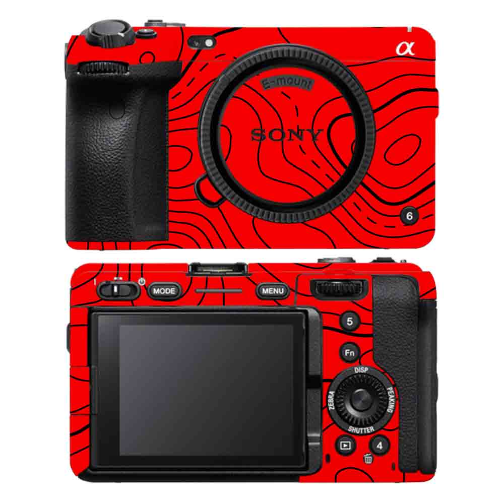 Damascus Red - Sony Camera Skins