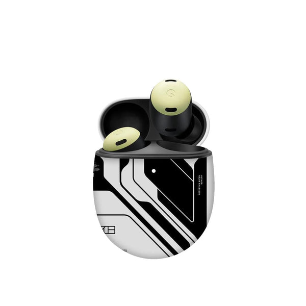 Pixel Buds Pro White Cyberpunk skins