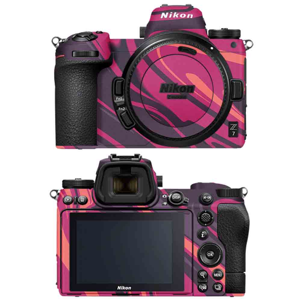 Poseidon Red - Nikon Camera Skins