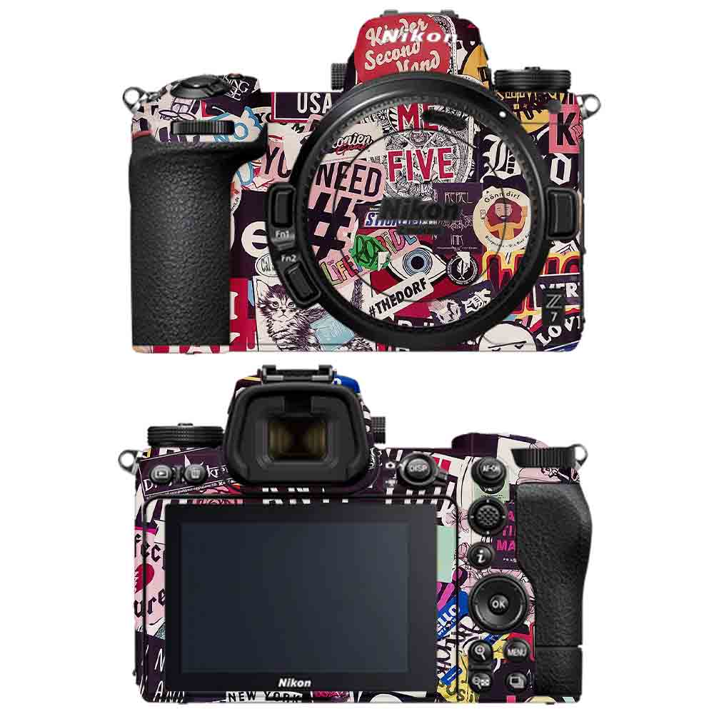Sticker Doodle - Nikon Camera Skins