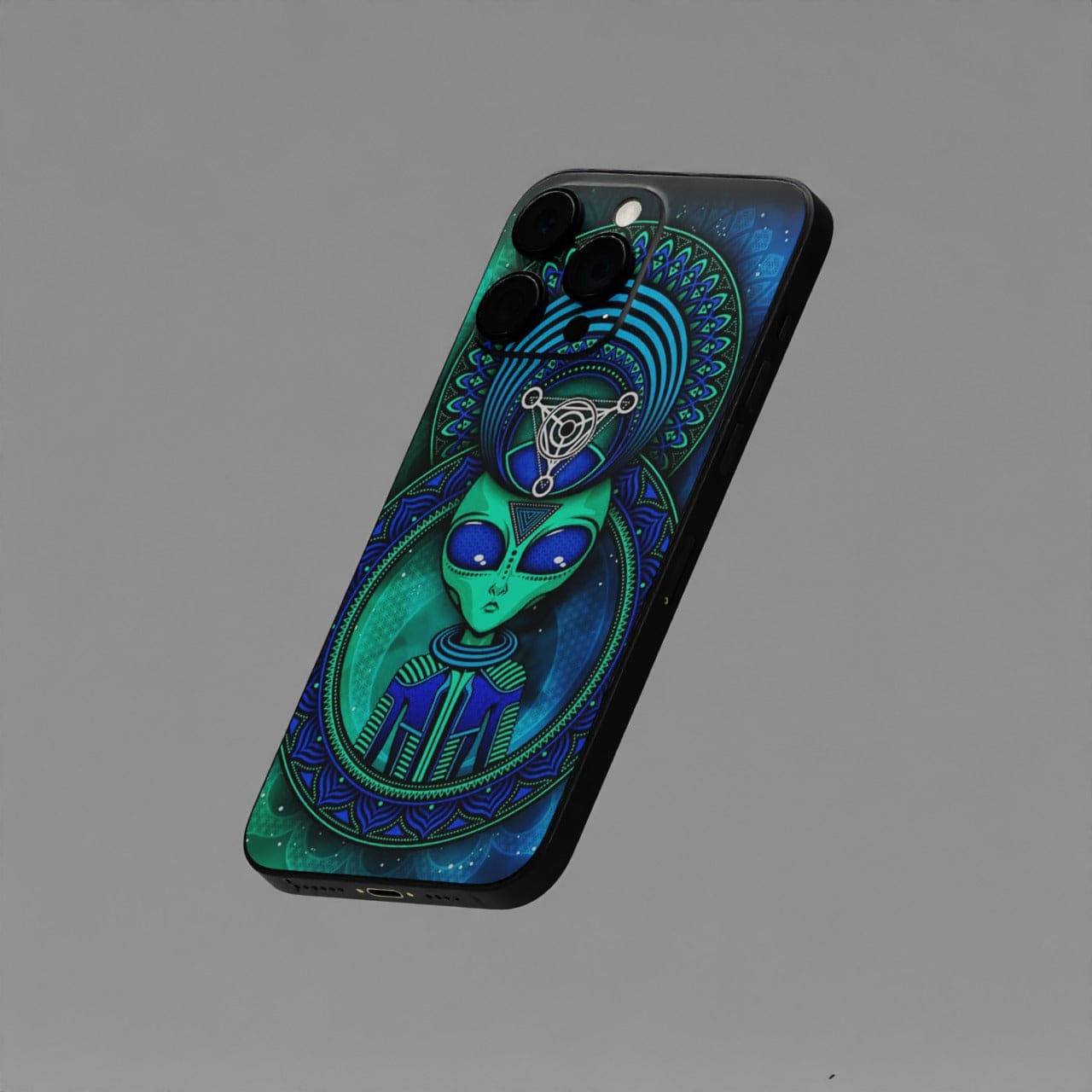 Alien Aura Mobile Skins & Wraps