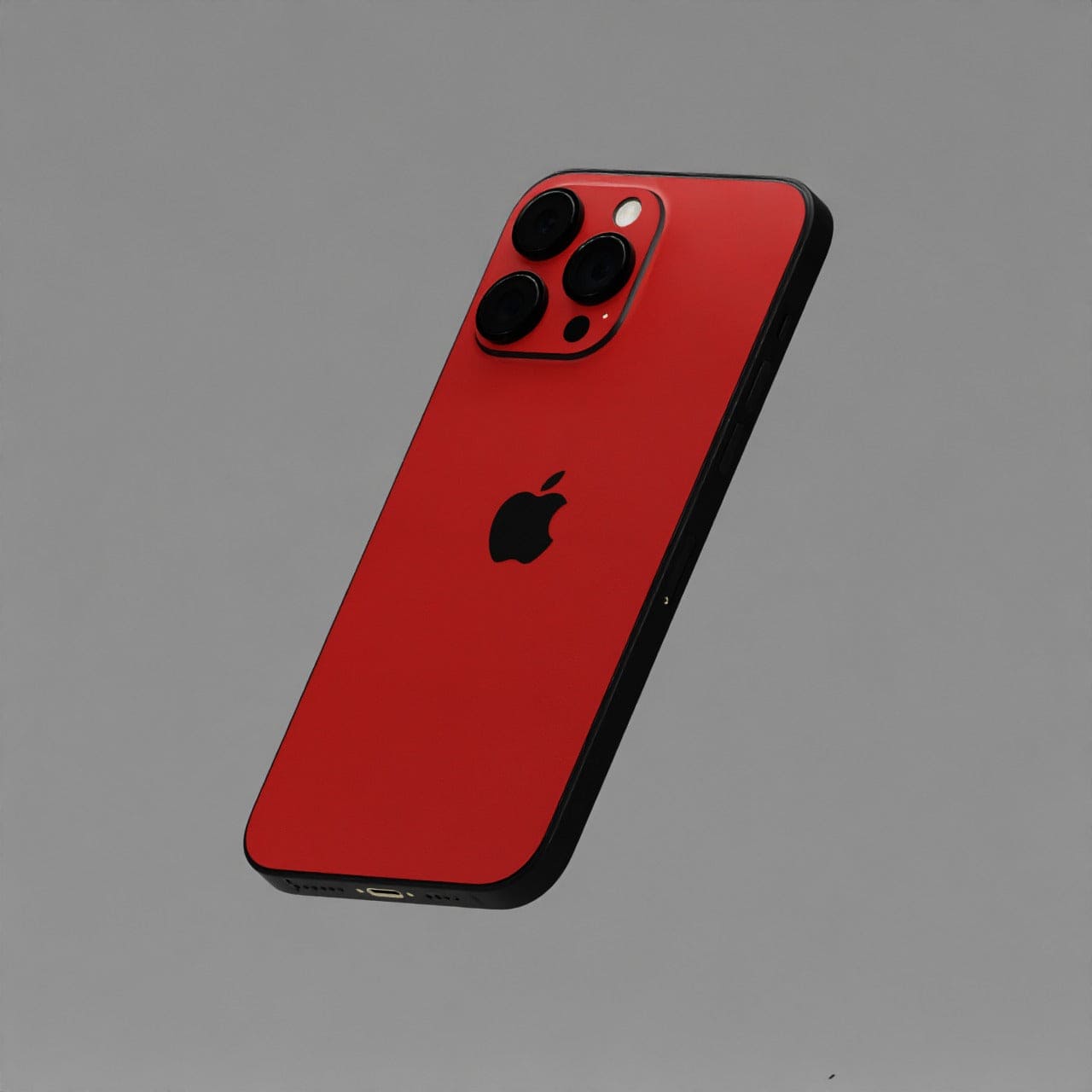 Matte Red Mobile Skins & Wraps