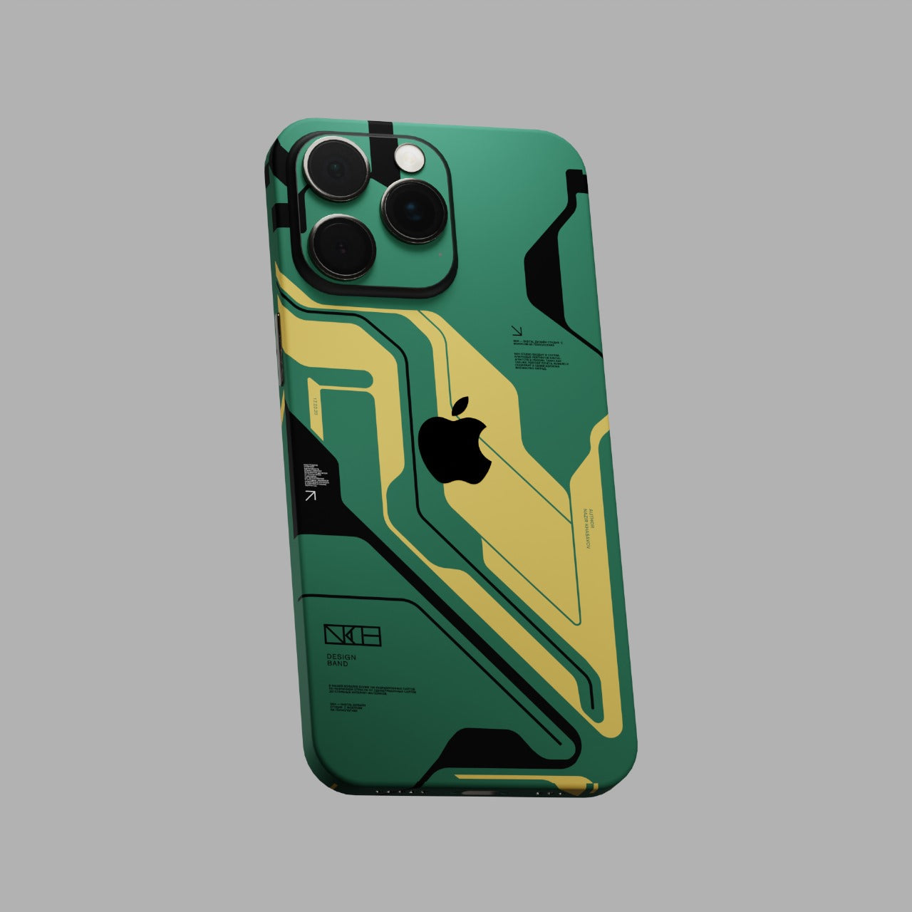 Circuit Green Mobile Skins & Wraps