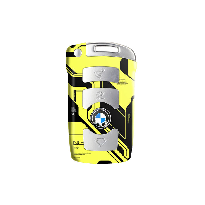 Cyber yellow & black - Car Key Skins